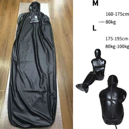 Mummy Full Body Sleep Bag Binding Sack Arm Binder Straitjacket ...