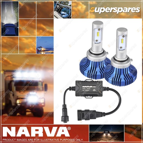 Narva HB4 Globe 12 Volt / 24 Volt LED Headlight Conversion Kit 18006 ...