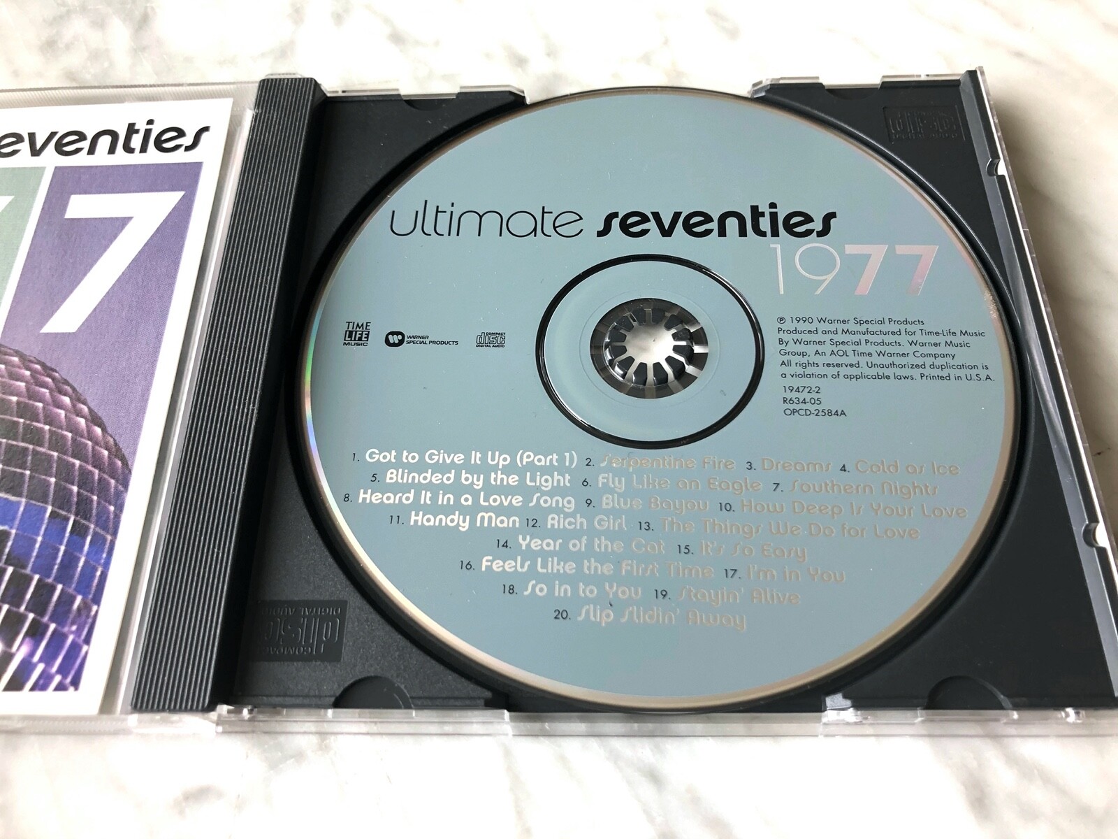 Time Life Ultimate Seventies 1977 CD Foreigner, Al Stewart, Paul Simon ...