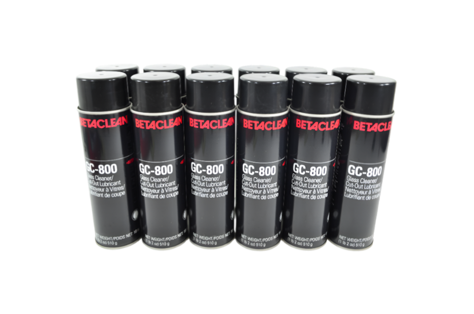 Dow / Dupont Betaclean GC800 Glass Cleaner, Foam, Aerosol - 18 Oz, Case ...