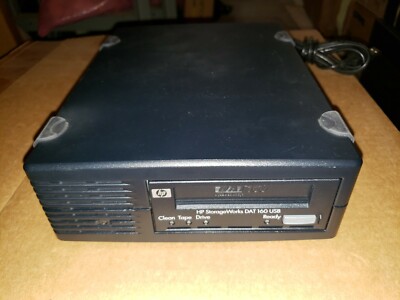 HP StorageWorks DAT 160 External Tape Drive - Q1581A USB External Drive ...