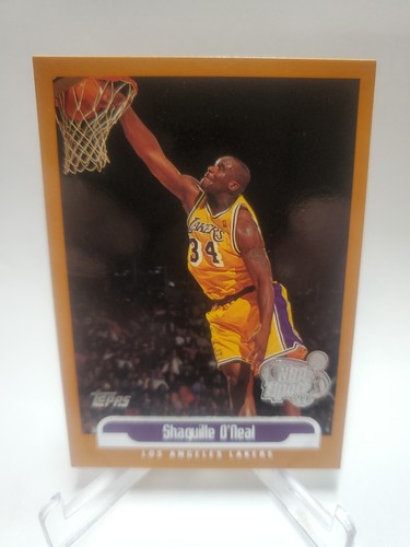 1999 Topps NBA Tipoff #23 Shaquille O'Neal Los Angeles Lakers HOF | eBay