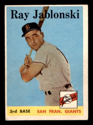 1958 Topps Baseball #362 Ray Jablonski EX *d5 | eBay