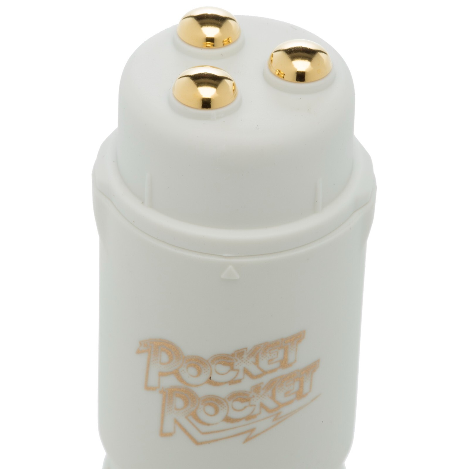 Doc Johnson The Original Pocket Rocket Vibe White - Clitoral Vibrator ...