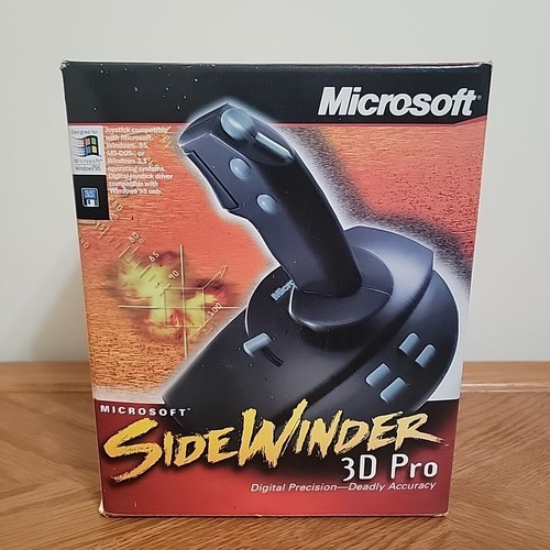 Microsoft SideWinder 3D Pro (32600007) Video Games Controller for sale ...
