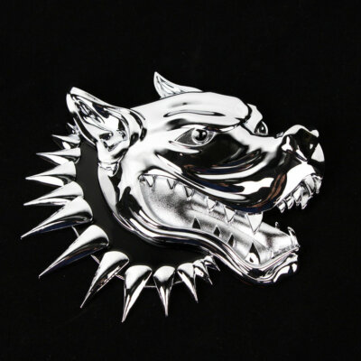 Pit Bull USA Pitbull Hund Dog 3D Auto Chrom Emblem Aufkleber Decal 3M ...