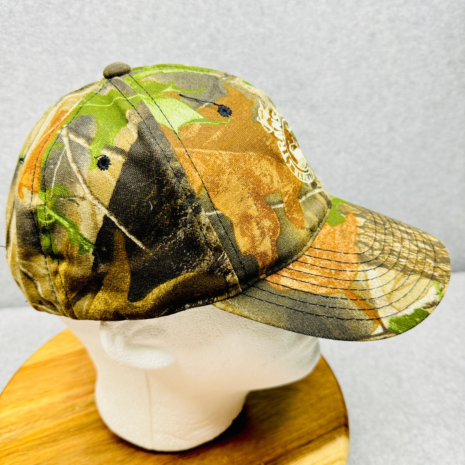 Transmarine Navigation Corp Baseball Hat Cap Realtree Hardwoods Camo ...