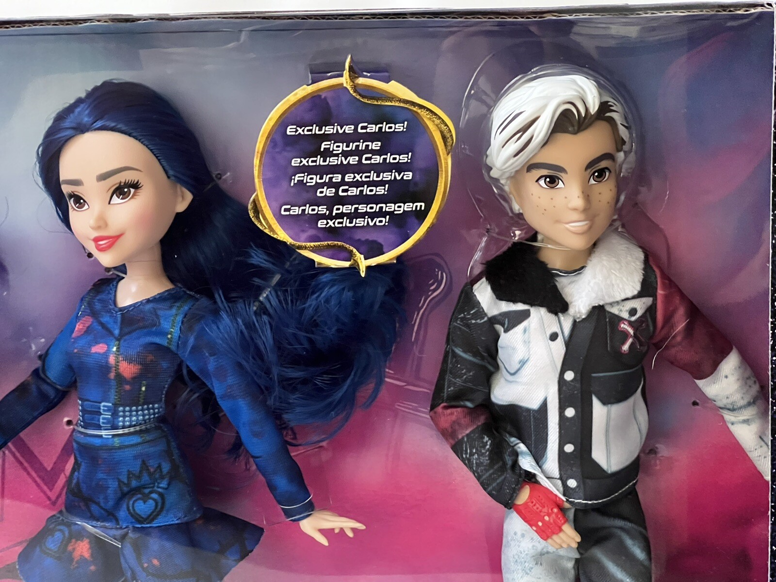 Disney Descendants Isle of the Lost Collection 4 Dolls Pack Jay Carlos ...