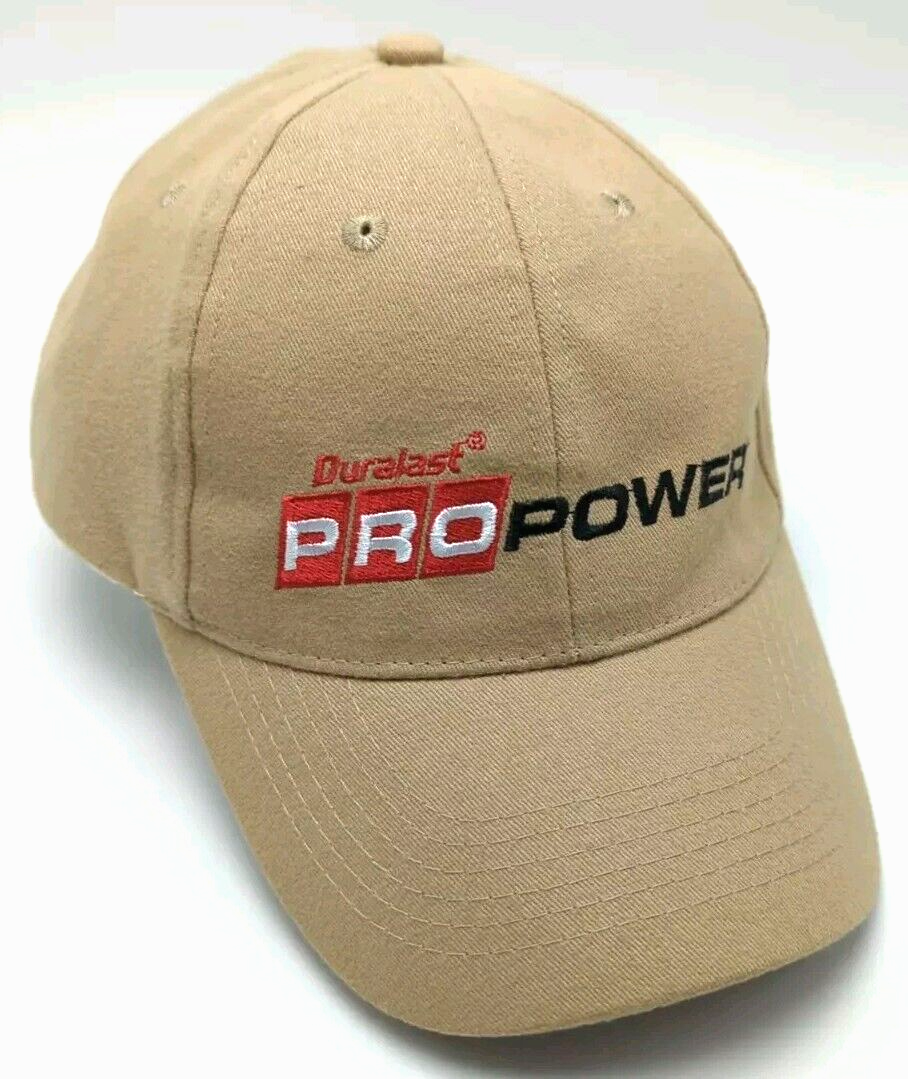 DURALAST PRO POWER hat brown adjustable cap propower | eBay