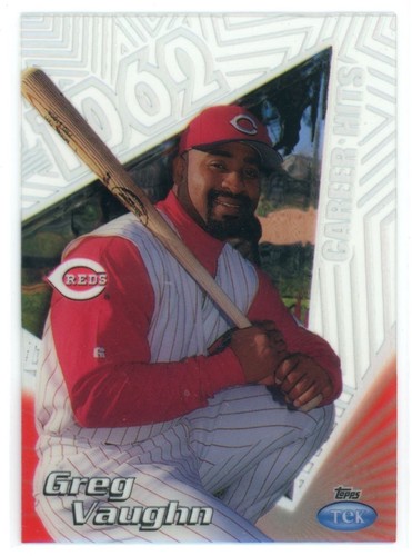 1999 Topps Tek Pattern 26 Greg Vaughn Cincinnati Reds #21A | eBay