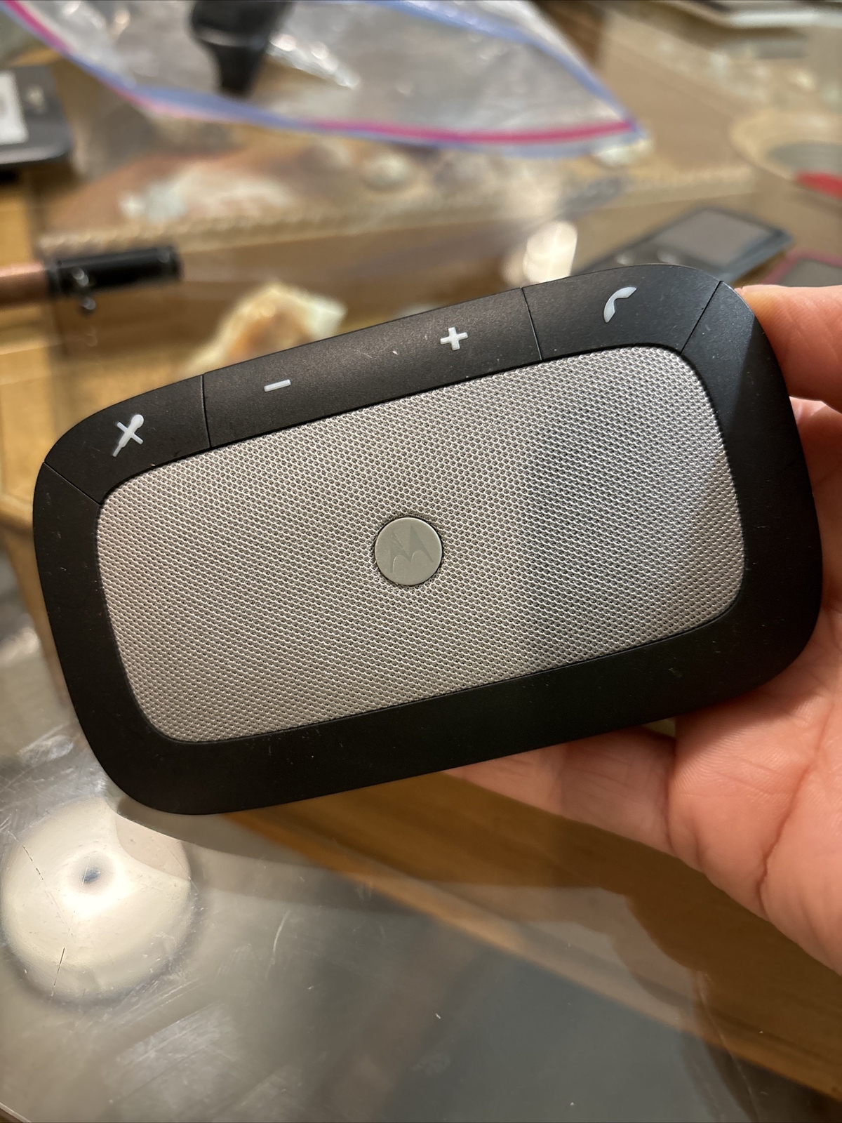 Motorola TX550 Sonic Rider Bluetooth Car Kit Speakerphone for sale ...