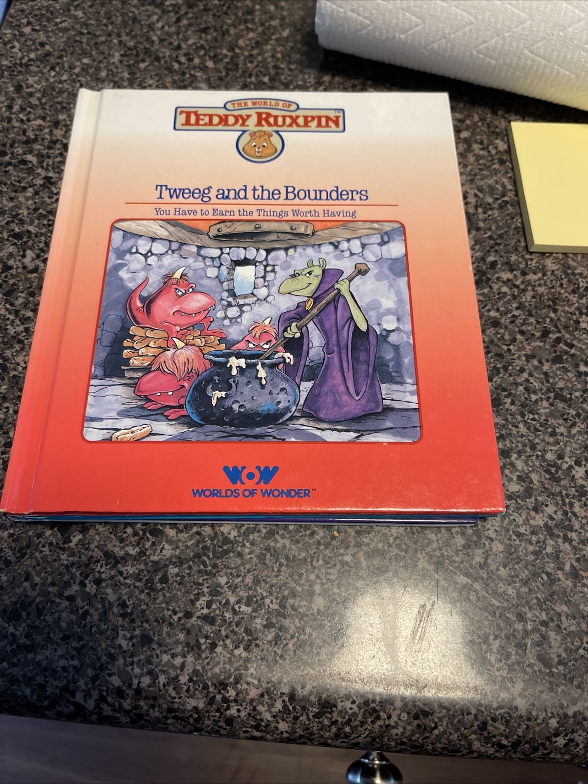 Vintage Teddy Ruxpin Hardback Tweeg And The Bounders Worlds of Wonder ...