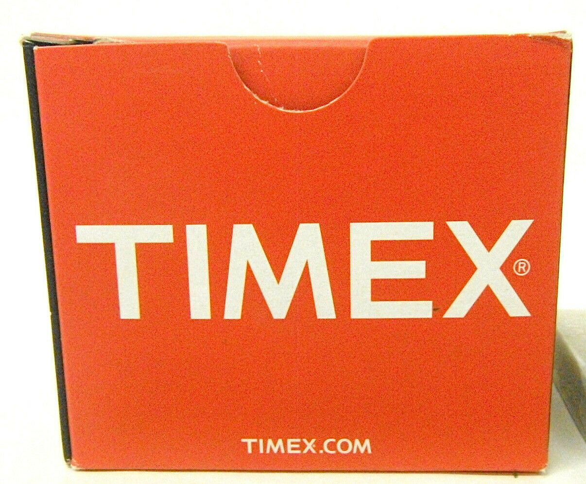 2009 Timex Watch For Men Indiglo Night Light Chrono Alarm Timer Gold WR ...