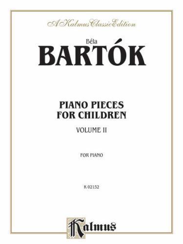 Piano Pieces for Children, Vol 2 : Nos. 22-42 by Béla Bartók (2001, Trade Paperback) for sale ...