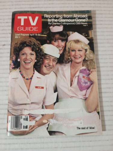 TV Guide April 19 1980 Diane Ladd Mikhail Baryshnikov Mel Blanc Looney ...