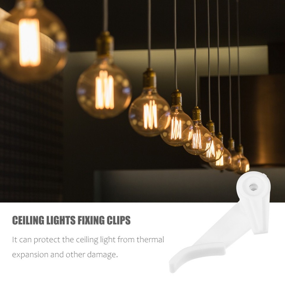 50 Sets LED Ceiling Lamp Buckles Lamp Shade Fixed Suction Disc Buckle ...