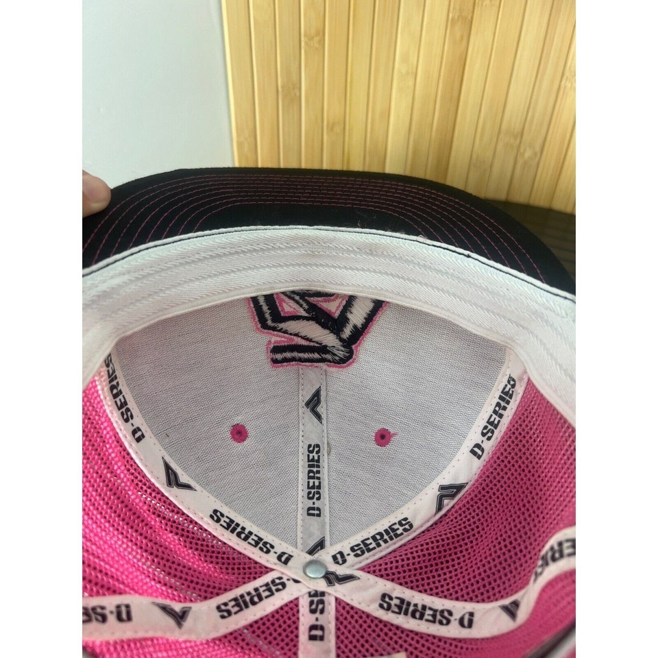 Pacific Headwear D Series 4d5 Womens Pink Trucker Hat Fitted Hat Small ...