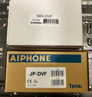 Aiphone JP-DVF Color Video Door Station And SBX-DVF Surface Mount Box | eBay