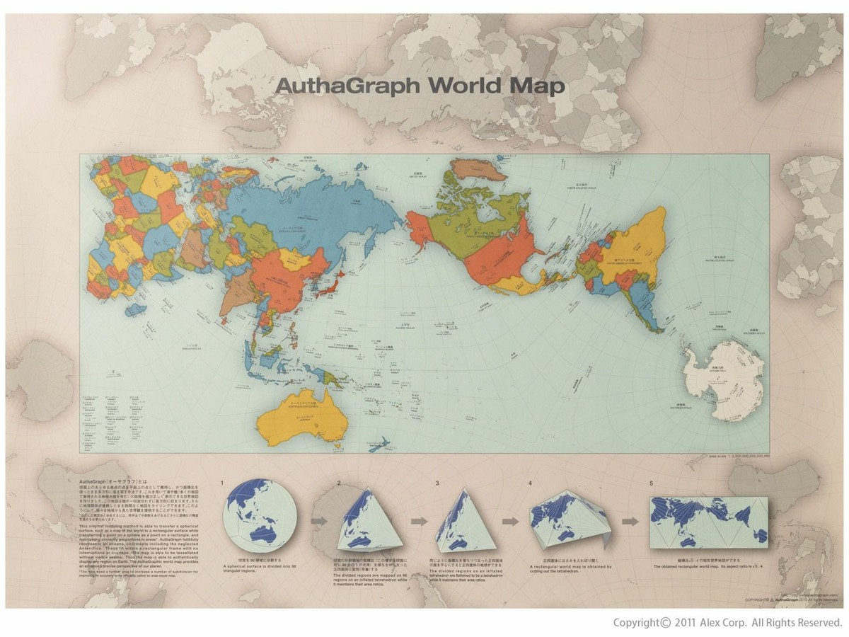Spherical Map Of The World