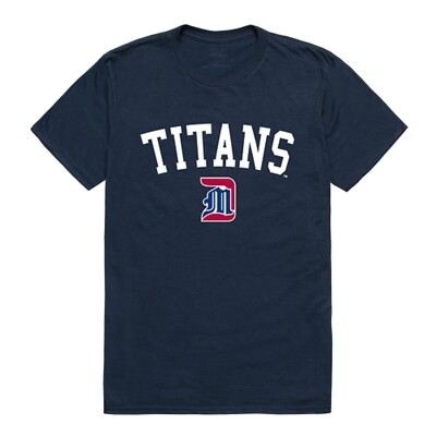 University Of Detroit Mercy Titans UDM College Cotton Graphic Black Tee ...
