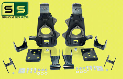 2"/4" Spindles,Flip Kit,Shackles,Extender Drop Kit FITS 02-08 Dodge Ram ...