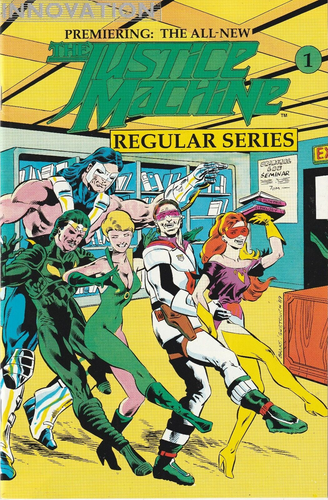 JUSTICE MACHINE VOLUME II #1 REGULAR SERIES INNOVATION 1990 NICE!!! | eBay
