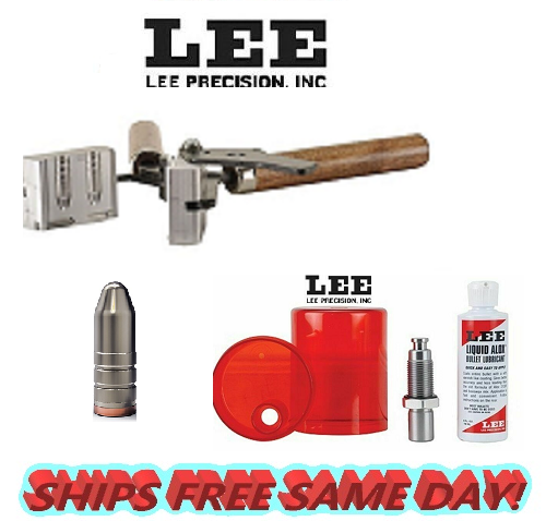 Lee 2 Cav Mold for 338 Cal (338 Dia) 220 Gr & Sizing and Lube Kit 90372 ...