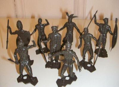MPC Toys MPC-AFNR "African Natives 30pcs (Brown)" 60mm Plastic Toy ...