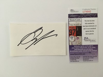 Greg Moore Signed Autographed 3x5 Card JSA Certified CART | eBay