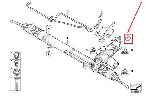 BMW 5 E60 Torque Converter Servotronic 32106788658 6788658 NEW GENUINE ...