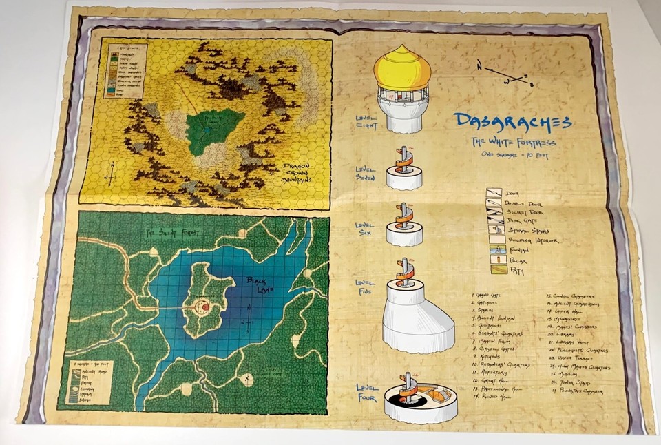 AD&D TSR Dark Sun City by the Silt Sea Box set campaign expansion game ...