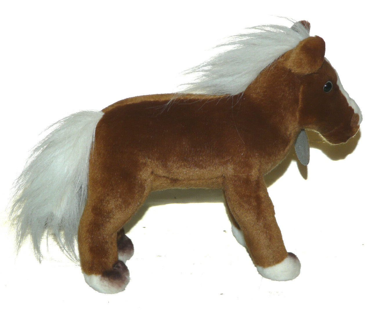 Russ Berrie Yomiko Classics Palomino Horse Plush 9.5" Lovey Brown White ...
