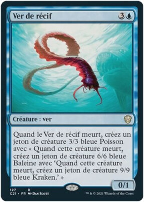 MTG Magic C21 FR - Reef Worm/Ver de récif | eBay