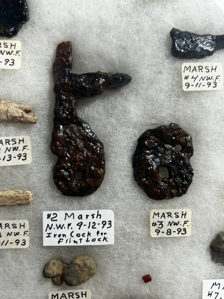 Lot of Various Native American Musket Balls Gun Parts & Misc Metals Rare | eBay