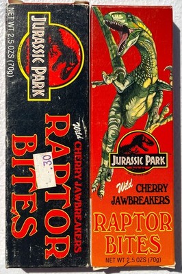 Jurassic Park/World 1992 Creative Confection Concepts Jawbreakers ...