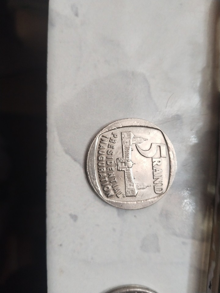 Rare South African Nelson Mandela R5 Coins Lots Of 4 coins | eBay