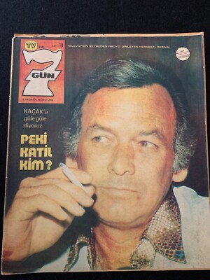 Dr. Richard Kimble David Janssen COVER Middle East TURKISH TURKEY ...