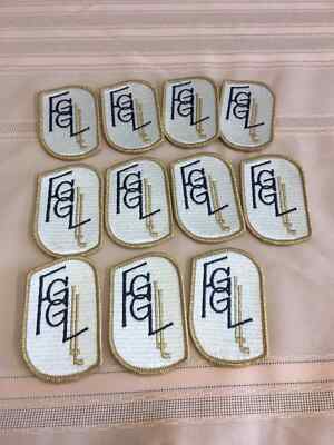 FLORIDA GEORGIA GOLF LEAGUE LOT OF 11 Original Vintsge Patches 3”x2 ...