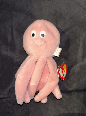 ULTRA RARE Retired TY Beanie Baby, Inky with Tag ERRORS 8421040285| eBay