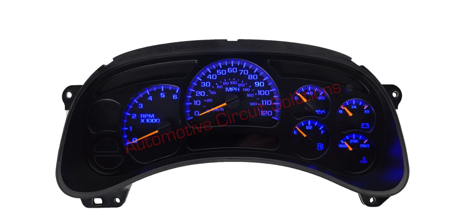 03-07 GM Chevy Sierra Silverado Speedo Gauge Cluster FULL REPAIR ...