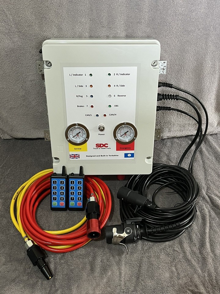 HGV Trailer Light Tester With EBS and Air Brakes | eBay UK