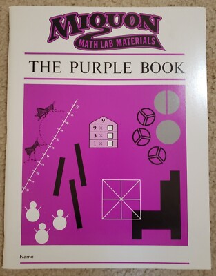 Miquon Math Purple Book (Miquon Math Lab Materials) 9780913684559| eBay