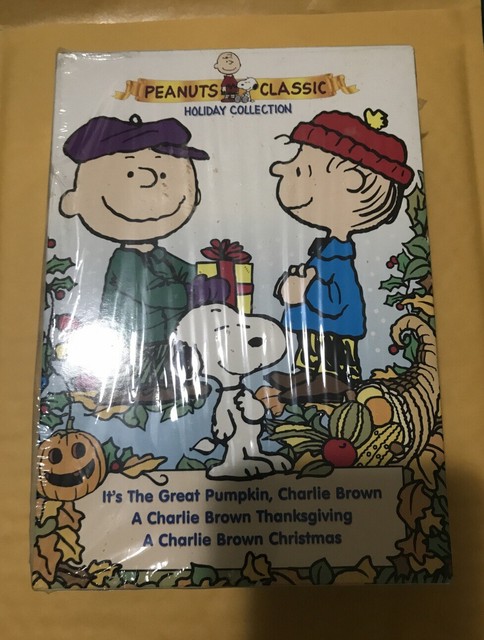 Peanuts - Classic Holiday Collection Gift Set (DVD, 2000, 3-Disc Set ...