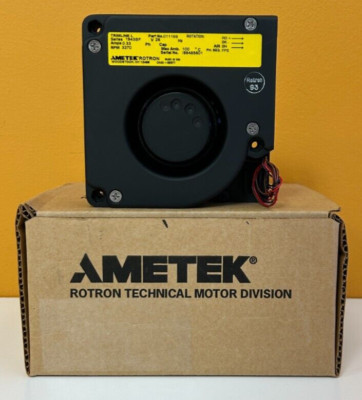 Ametek Rotron 011199 Series 1943SF 3270 RPM, Brushless DC Inverted ...