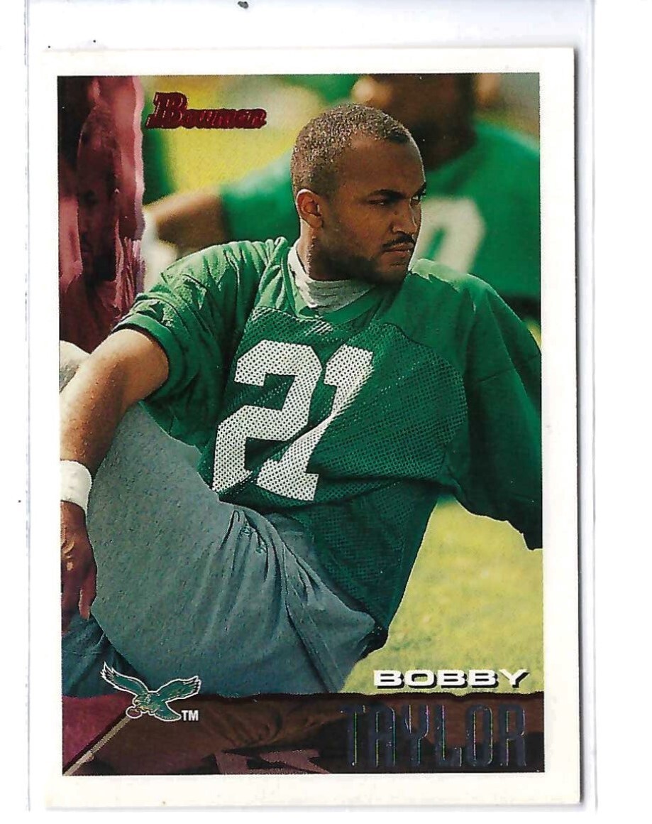 1995 Bowman Bobby Taylor -Philadelphia Eagles | eBay