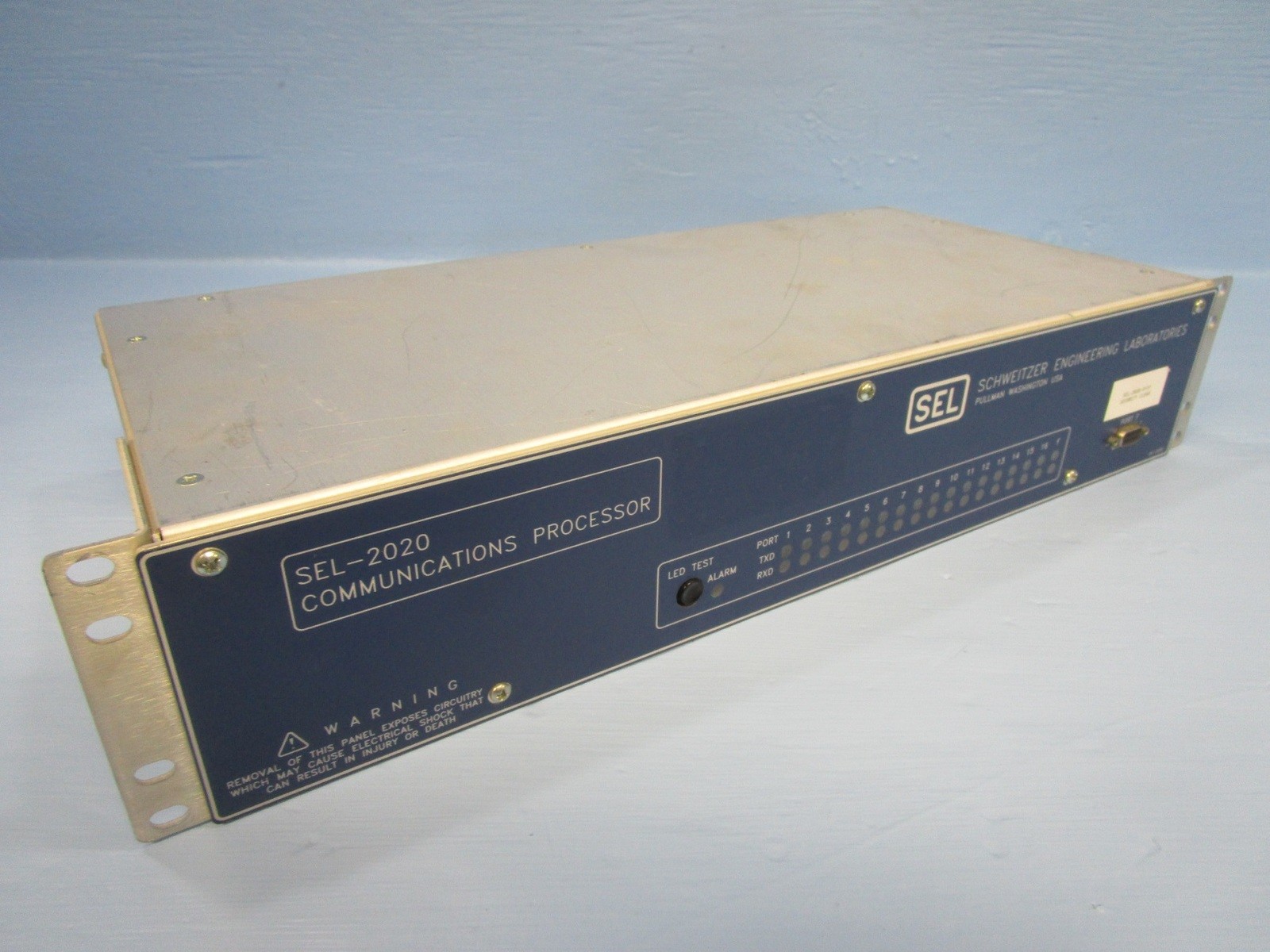 Schweitzer Engineering SEL-2020 Communications Processor Relay SEL2020 ...