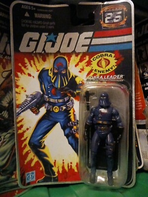 GI Joe 25th Anniversary Hooded Cobra Leader, Code Name: Cobra Commander ...