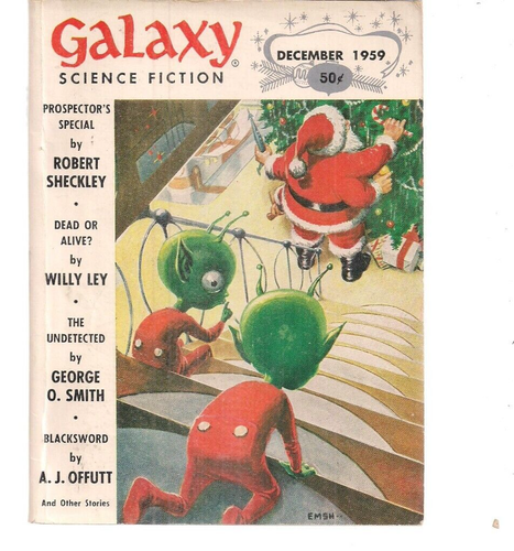 Galaxy December 1959 Robert Sheckley A J Offutt Philip K Dick Robert ...