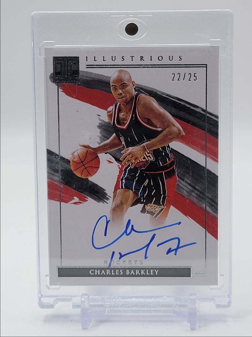 CHARLES BARKLEY 2020-21 IMPECCABLE ILLUSTRIOUS AUTOGRAPH AUTO /25 Q1496 ...