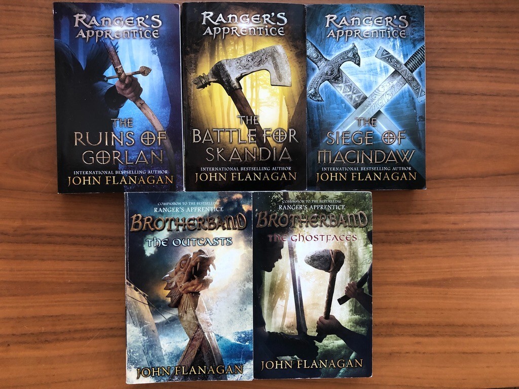 Lot of 5 Mixed Ranger’s Apprentice/ Brotherband Series Paperbacks John ...
